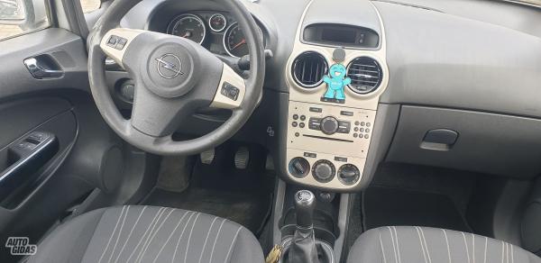 Grey Opel Corsa 2009 in Kedainiai, with an engine capacity of 1.30 L and mileage of 245 thousand km for 2400 €, photo 11 on AUTOMOTO.COM.LV