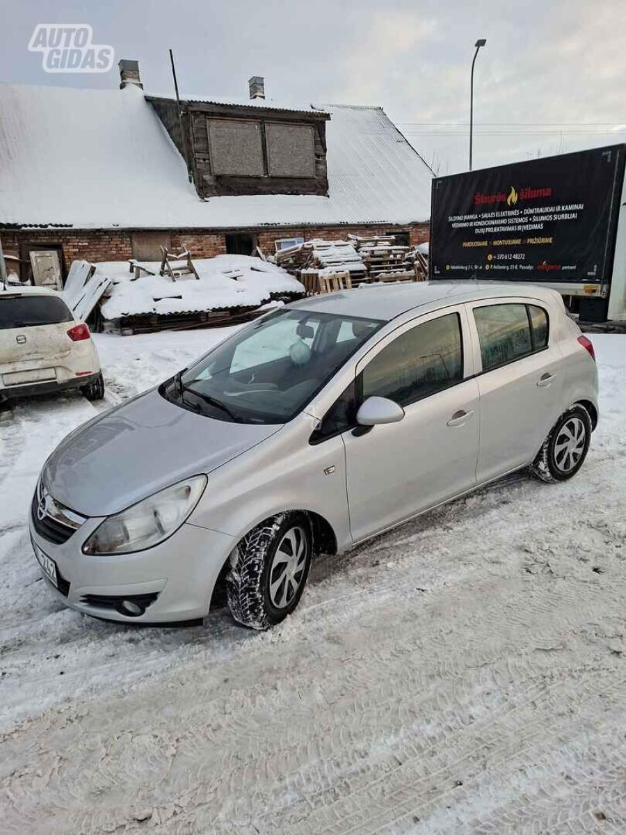 Grey Opel Corsa 2009 in Birzai, with an engine capacity of 1.40 L and mileage of 205 thousand km for 1100 €, photo 7 on AUTOMOTO.COM.LV