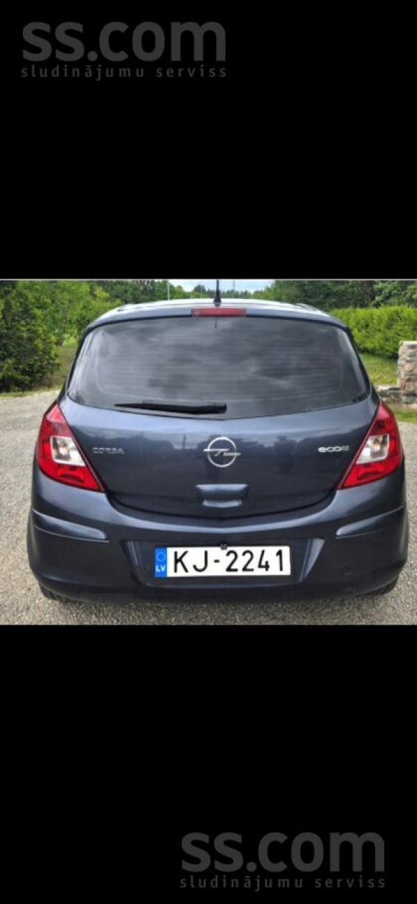 Pelēks Opel Corsa 2009 Cēsis, ar dzinēja tilpumu 1.30 L un nobraukumu 181 tūkst. km par 1250 €, foto 3 vietnē AUTOMOTO.COM.LV