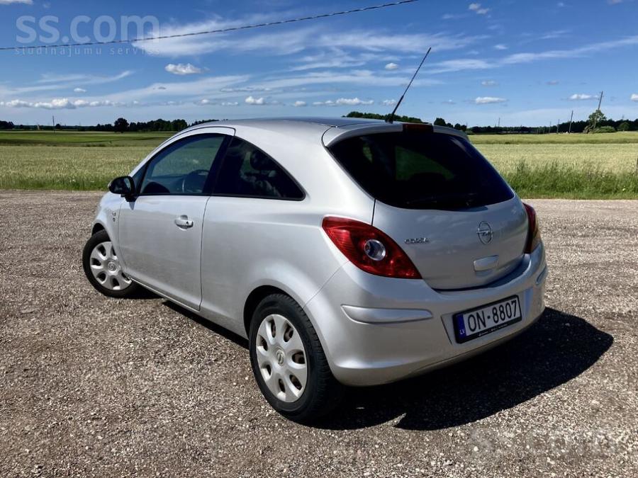 Pelēks Opel Corsa 2010 Talsi, ar dzinēja tilpumu 1.40 L un nobraukumu 156 tūkst. km par 3999 €, foto 6 vietnē AUTOMOTO.COM.LV