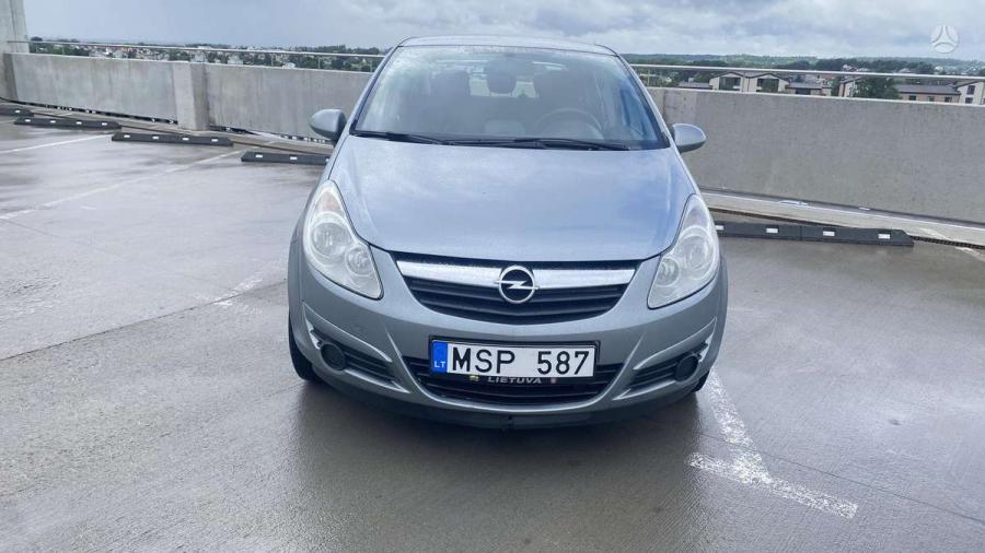 Grey Opel Corsa 2010 in Vilnius, with an engine capacity of 1.25 L and mileage of 181 thousand km for 2000 €, photo 3 on AUTOMOTO.COM.LV