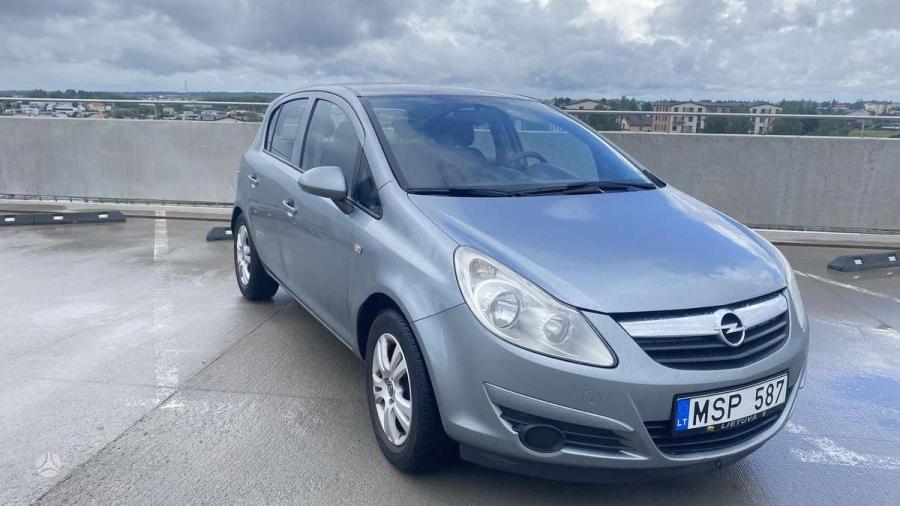 Grey Opel Corsa 2010 in Vilnius, with an engine capacity of 1.25 L and mileage of 181 thousand km for 2000 €, photo 4 on AUTOMOTO.COM.LV