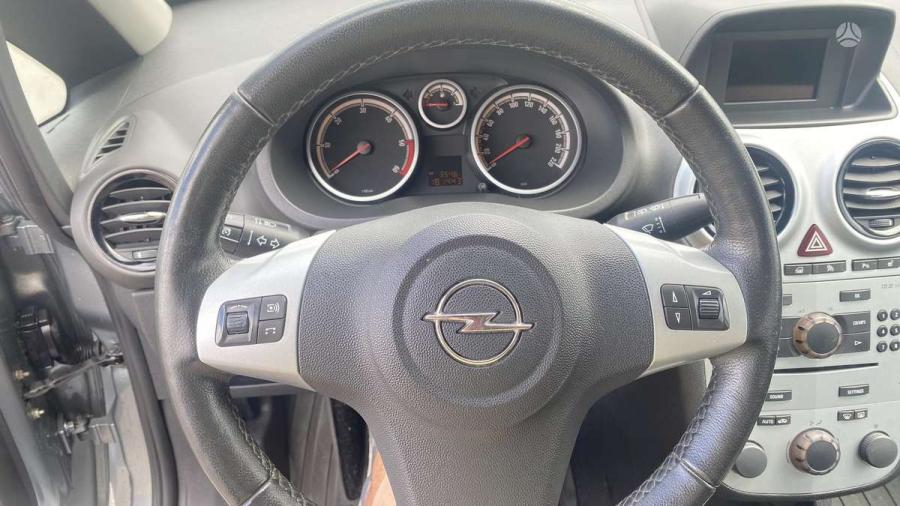 Grey Opel Corsa 2010 in Vilnius, with an engine capacity of 1.25 L and mileage of 181 thousand km for 2000 €, photo 18 on AUTOMOTO.COM.LV