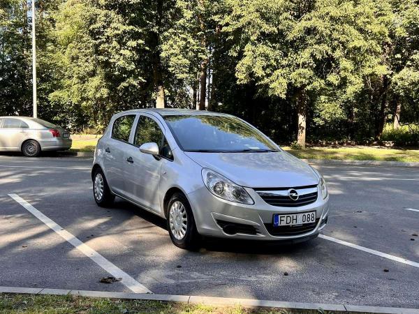 Grey Opel Corsa 2010 in Vilnius, with an engine capacity of 1.23 L and mileage of 126 thousand km for 2450 €, photo 3 on AUTOMOTO.COM.LV