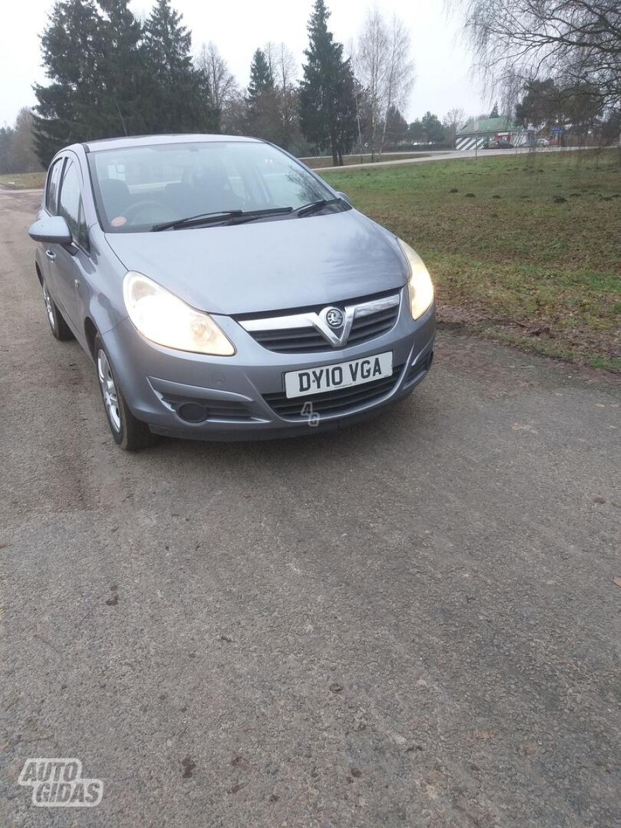 Pelēks Opel Corsa 2011 Viļņa, ar dzinēja tilpumu 1.30 L un nobraukumu 2 tūkst. km par 70 €, foto 1 vietnē AUTOMOTO.COM.LV