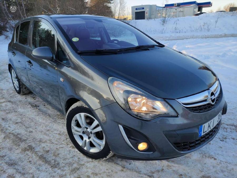 Grey Opel Corsa 2011 in Utena, with an engine capacity of 1.25 L and mileage of 241 thousand km for 2499 €, photo 3 on AUTOMOTO.COM.LV