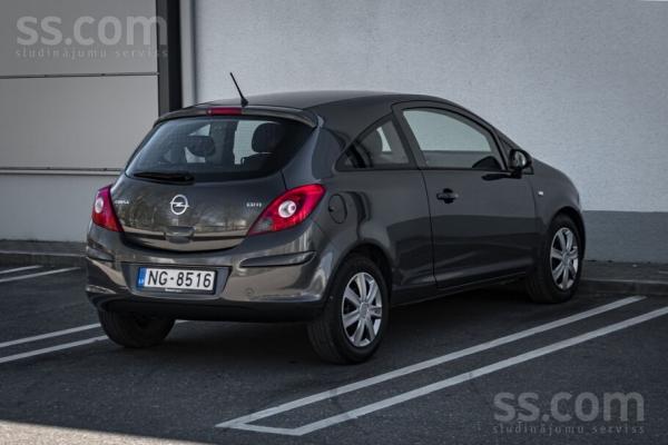 Grey Opel Corsa 2011 in Riga, with an engine capacity of 1.20 L and mileage of 0 thousand km for 1995 €, photo 4 on AUTOMOTO.COM.LV