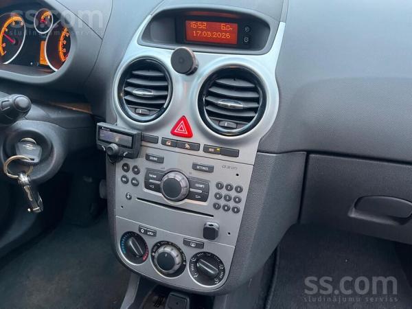 Grey Opel Corsa 2011 in Cesis, with an engine capacity of 1.30 L and mileage of 266 thousand km for 2950 €, photo 6 on AUTOMOTO.COM.LV
