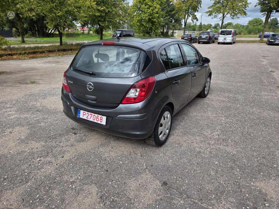 Pelēks Opel Corsa 2011 Šilutė, ar dzinēja tilpumu 1.23 L un nobraukumu 189 tūkst. km par 1700 €, foto 6 vietnē AUTOMOTO.COM.LV