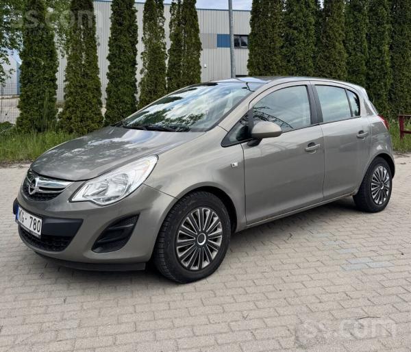 Grey Opel Corsa 2012 in Jurmala, with an engine capacity of 1.20 L and mileage of 227 thousand km for 1599 €, photo 3 on AUTOMOTO.COM.LV