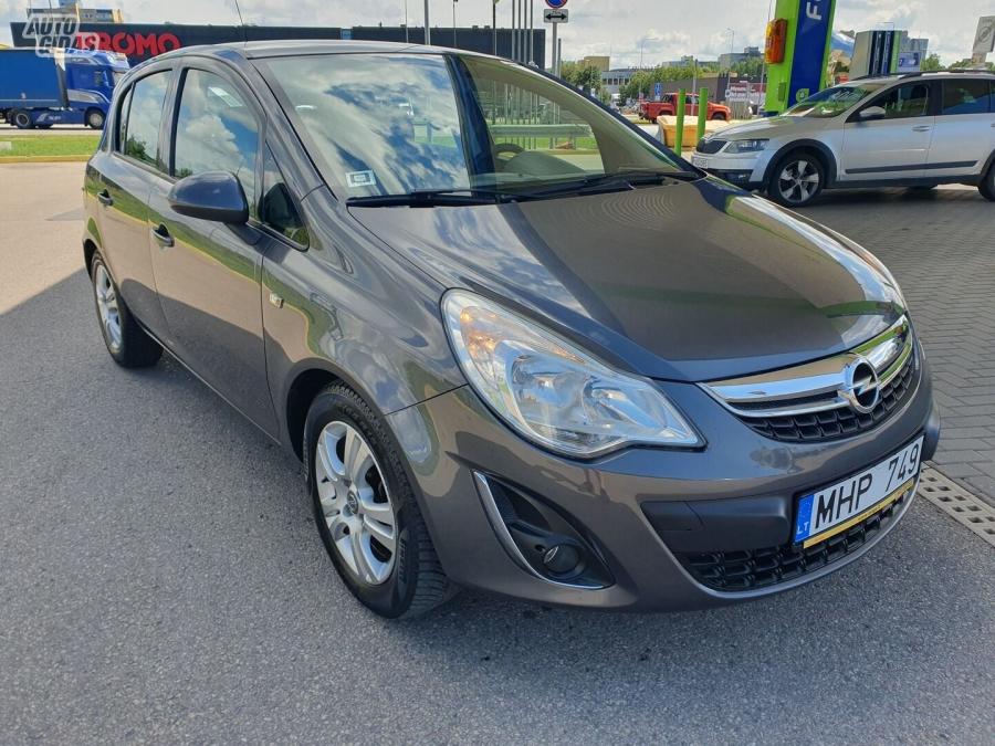 Pelēks Opel Corsa 2012 Kauņa, ar dzinēja tilpumu 1.30 L un nobraukumu 201 tūkst. km par 2950 €, foto 4 vietnē AUTOMOTO.COM.LV