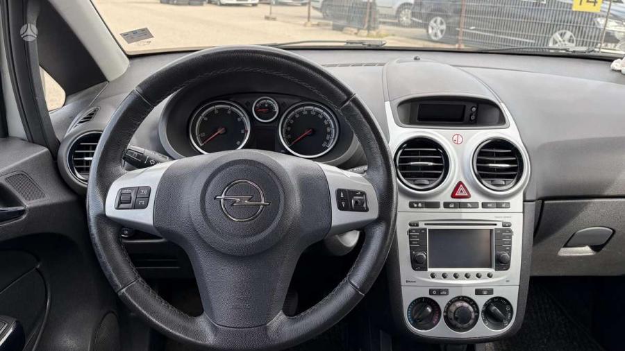 Pelēks Opel Corsa 2012 Marijampole, ar dzinēja tilpumu 1.30 L un nobraukumu 168 tūkst. km par 2950 €, foto 13 vietnē AUTOMOTO.COM.LV