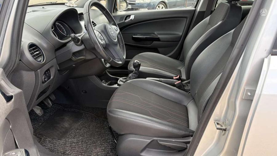 Pelēks Opel Corsa 2012 Marijampole, ar dzinēja tilpumu 1.30 L un nobraukumu 168 tūkst. km par 2950 €, foto 17 vietnē AUTOMOTO.COM.LV