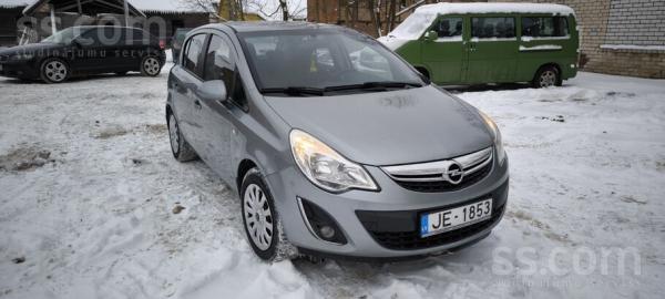Pelēks Opel Corsa 2013 Dobele, ar dzinēja tilpumu 1.30 L un nobraukumu 285 tūkst. km par 2100 €, foto 3 vietnē AUTOMOTO.COM.LV