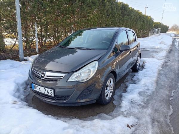 Grey Opel Corsa 2013 in Klaipeda, with an engine capacity of 1.20 L and mileage of 207 thousand km for 1299 €, photo 1 on AUTOMOTO.COM.LV