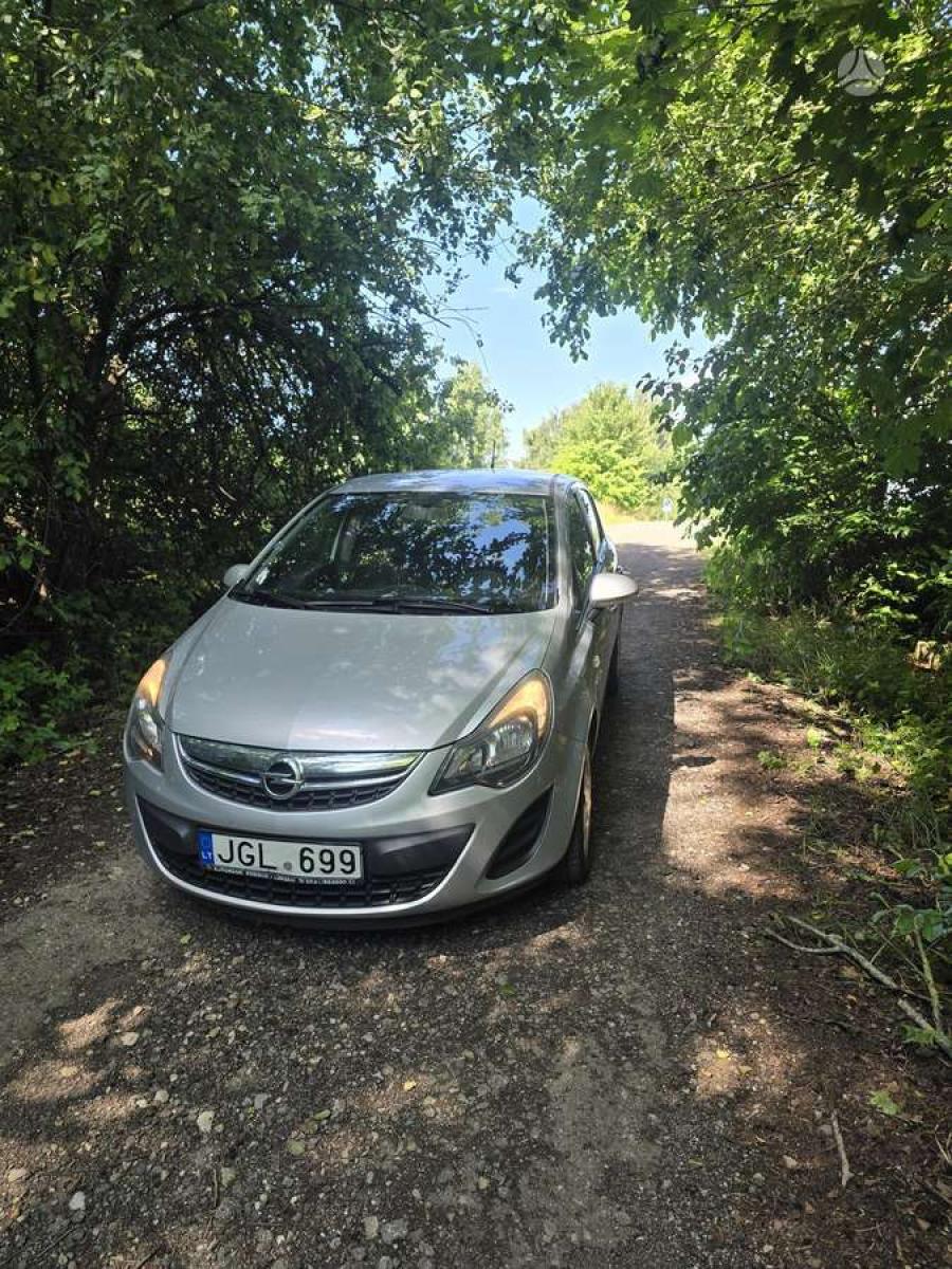 Pelēks Opel Corsa 2013 Kaišiadorys, ar dzinēja tilpumu 1.25 L un nobraukumu 329 tūkst. km par 2600 €, foto 1 vietnē AUTOMOTO.COM.LV