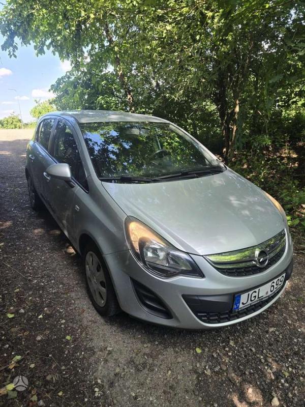 Pelēks Opel Corsa 2013 Kaišiadorys, ar dzinēja tilpumu 1.25 L un nobraukumu 329 tūkst. km par 2600 €, foto 2 vietnē AUTOMOTO.COM.LV