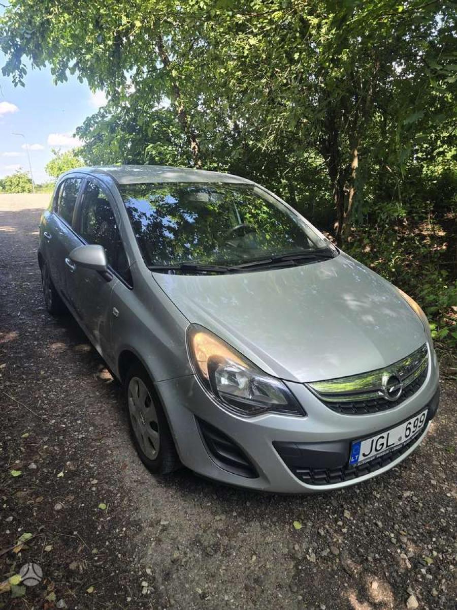Pelēks Opel Corsa 2013 Kaišiadorys, ar dzinēja tilpumu 1.25 L un nobraukumu 329 tūkst. km par 2600 €, foto 3 vietnē AUTOMOTO.COM.LV