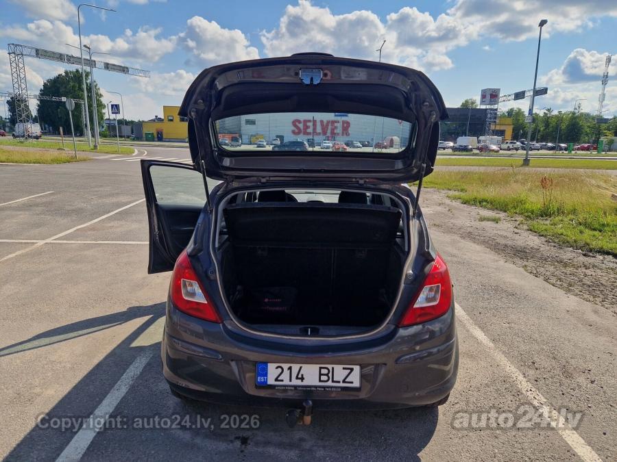 Pelēks Opel Corsa 2014 Pērnava, ar dzinēja tilpumu 1.20 L un nobraukumu 204 tūkst. km par 2300 €, foto 8 vietnē AUTOMOTO.COM.LV