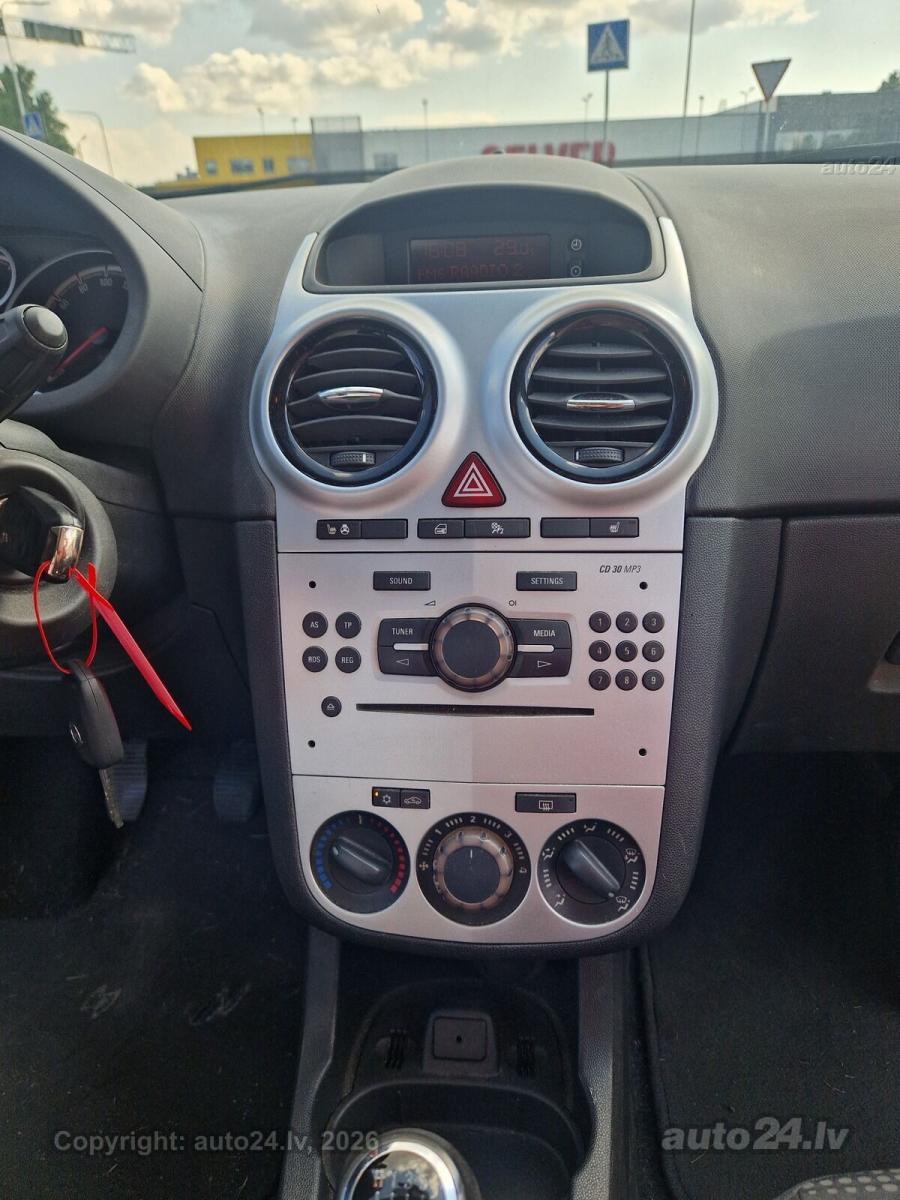 Pelēks Opel Corsa 2014 Pērnava, ar dzinēja tilpumu 1.20 L un nobraukumu 204 tūkst. km par 2300 €, foto 10 vietnē AUTOMOTO.COM.LV