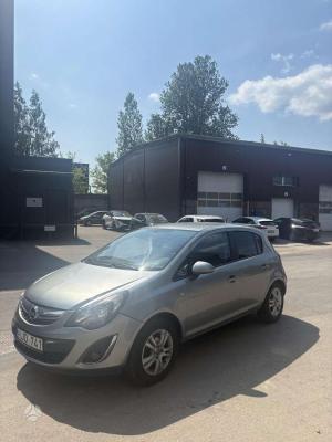 Grey Opel Corsa 2014 in Vilnius, with an engine capacity of 1.25 L and mileage of 201 thousand km for 1200 €, photo 4 on AUTOMOTO.COM.LV