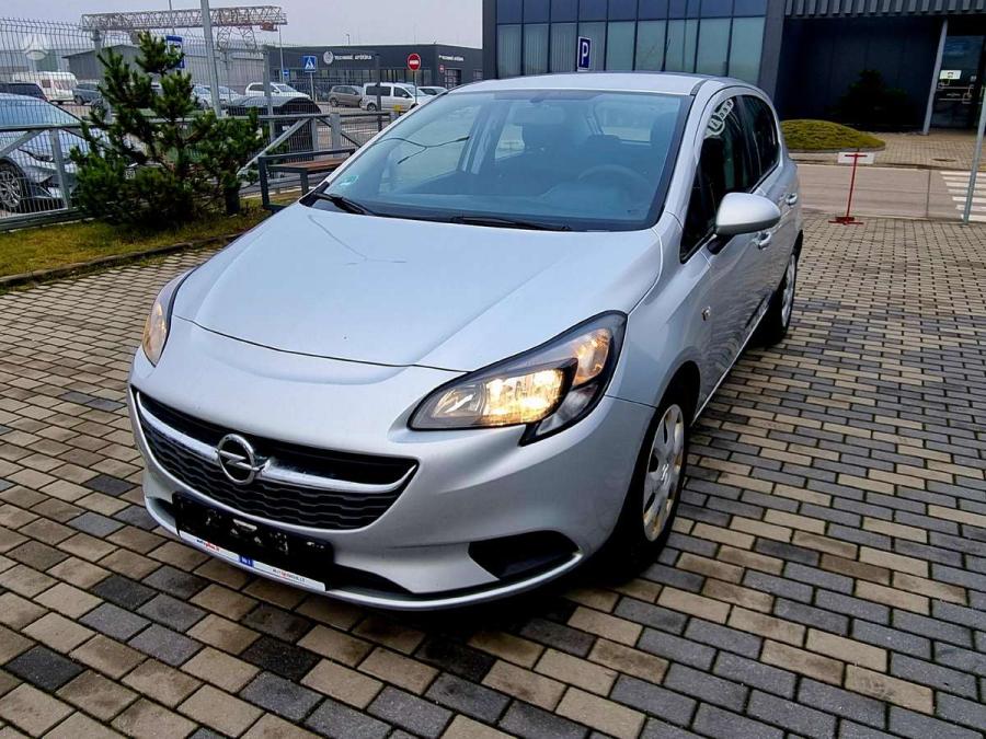 Grey Opel Corsa 2015 in Siauliai, with an engine capacity of 1.25 L and mileage of 260 thousand km for 3400 €, photo 1 on AUTOMOTO.COM.LV
