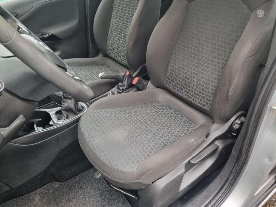 Grey Opel Corsa 2015 in Siauliai, with an engine capacity of 1.25 L and mileage of 260 thousand km for 3400 €, photo 15 on AUTOMOTO.COM.LV