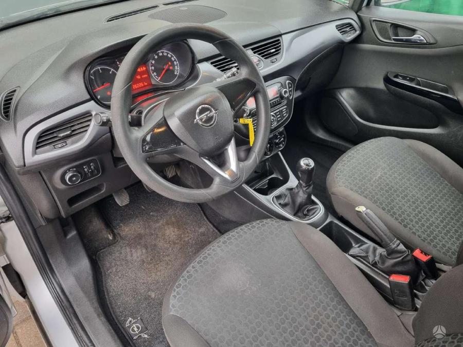 Grey Opel Corsa 2015 in Siauliai, with an engine capacity of 1.25 L and mileage of 260 thousand km for 3400 €, photo 17 on AUTOMOTO.COM.LV