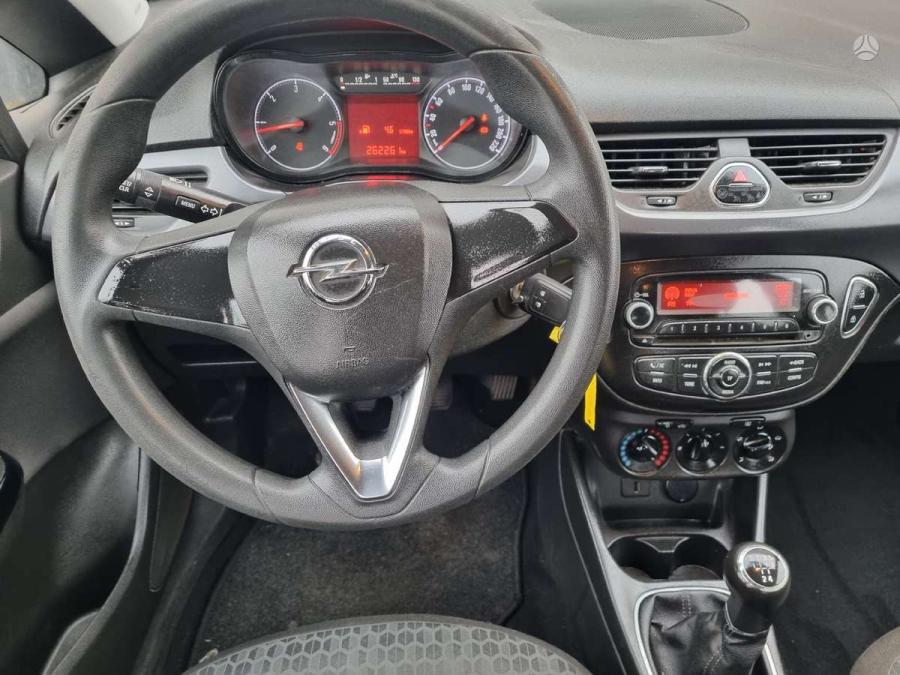 Grey Opel Corsa 2015 in Siauliai, with an engine capacity of 1.25 L and mileage of 260 thousand km for 3400 €, photo 19 on AUTOMOTO.COM.LV