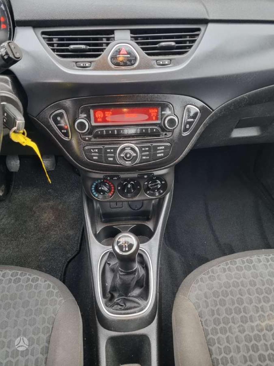 Grey Opel Corsa 2015 in Siauliai, with an engine capacity of 1.25 L and mileage of 260 thousand km for 3400 €, photo 22 on AUTOMOTO.COM.LV