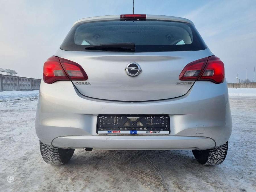 Grey Opel Corsa 2015 in Siauliai, with an engine capacity of 1.25 L and mileage of 260 thousand km for 3400 €, photo 9 on AUTOMOTO.COM.LV