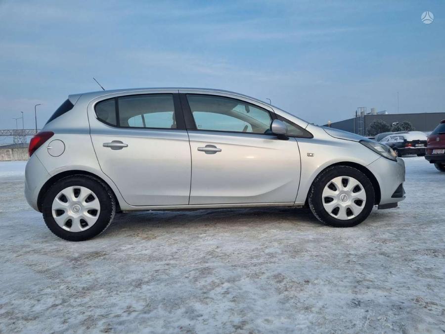 Grey Opel Corsa 2015 in Siauliai, with an engine capacity of 1.25 L and mileage of 260 thousand km for 3400 €, photo 12 on AUTOMOTO.COM.LV