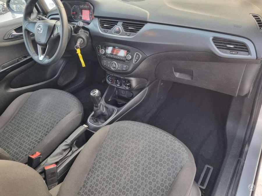 Grey Opel Corsa 2015 in Siauliai, with an engine capacity of 1.25 L and mileage of 260 thousand km for 3400 €, photo 22 on AUTOMOTO.COM.LV
