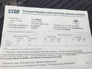 Pelēks Opel Corsa 2015 Jelgava, ar dzinēja tilpumu 1.20 L un nobraukumu 202 tūkst. km par 4290 €, foto 35 vietnē AUTOMOTO.COM.LV