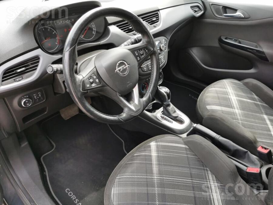 Pelēks Opel Corsa 2015 Rīga, ar dzinēja tilpumu 1.40 L un nobraukumu 159 tūkst. km par 6450 €, foto 11 vietnē AUTOMOTO.COM.LV