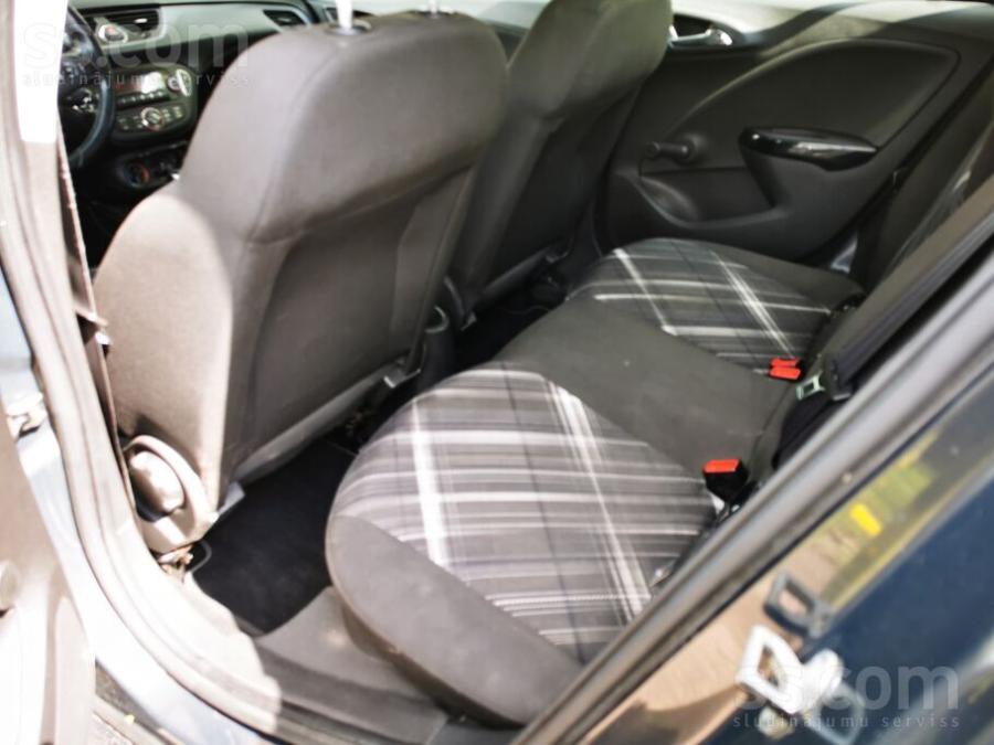 Pelēks Opel Corsa 2015 Rīga, ar dzinēja tilpumu 1.40 L un nobraukumu 159 tūkst. km par 6450 €, foto 13 vietnē AUTOMOTO.COM.LV
