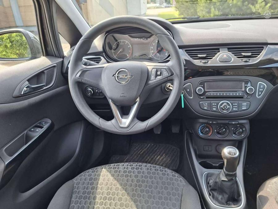 Grey Opel Corsa 2015 in Ukmerge, with an engine capacity of 1.23 L and mileage of 191 thousand km for 3950 €, photo 7 on AUTOMOTO.COM.LV