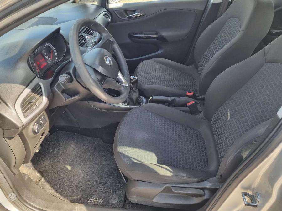 Pelēks Opel Corsa 2015 Šauļi, ar dzinēja tilpumu 1.25 L un nobraukumu 260 tūkst. km par 3500 €, foto 17 vietnē AUTOMOTO.COM.LV