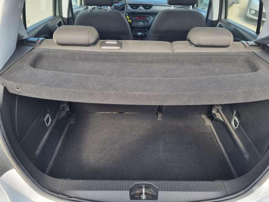 Pelēks Opel Corsa 2015 Šauļi, ar dzinēja tilpumu 1.25 L un nobraukumu 260 tūkst. km par 3500 €, foto 28 vietnē AUTOMOTO.COM.LV