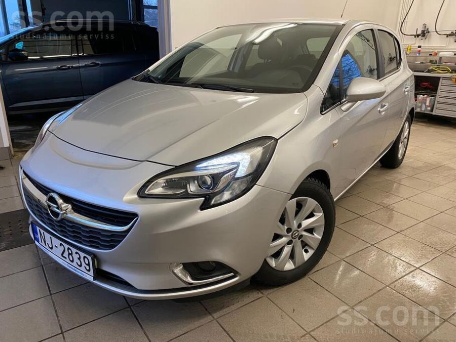 Grey Opel Corsa 2015 in Tukums, with an engine capacity of 1.40 L and mileage of 70 thousand km for 9500 €, photo 1 on AUTOMOTO.COM.LV