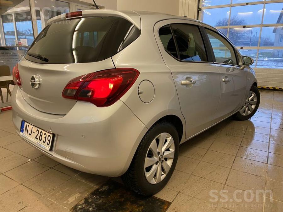 Grey Opel Corsa 2015 in Tukums, with an engine capacity of 1.40 L and mileage of 70 thousand km for 9500 €, photo 4 on AUTOMOTO.COM.LV
