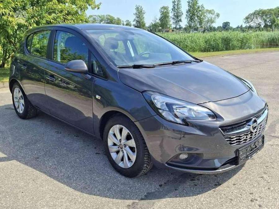 Grey Opel Corsa 2015 in Ukmerge, with an engine capacity of 1.23 L and mileage of 191 thousand km for 3650 €, photo 3 on AUTOMOTO.COM.LV