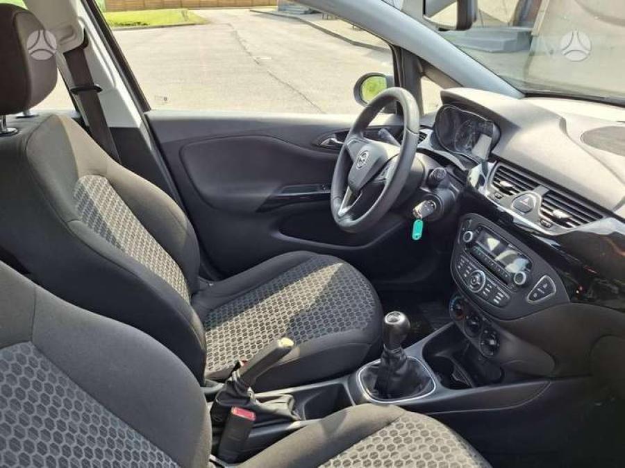 Grey Opel Corsa 2015 in Ukmerge, with an engine capacity of 1.23 L and mileage of 191 thousand km for 3650 €, photo 11 on AUTOMOTO.COM.LV
