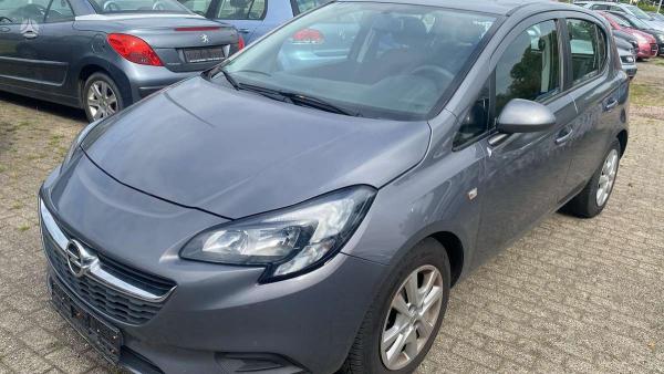 Pelēks Opel Corsa 2015 Marijampole, ar dzinēja tilpumu 1.23 L un nobraukumu 200 tūkst. km par 3800 €, foto 1 vietnē AUTOMOTO.COM.LV