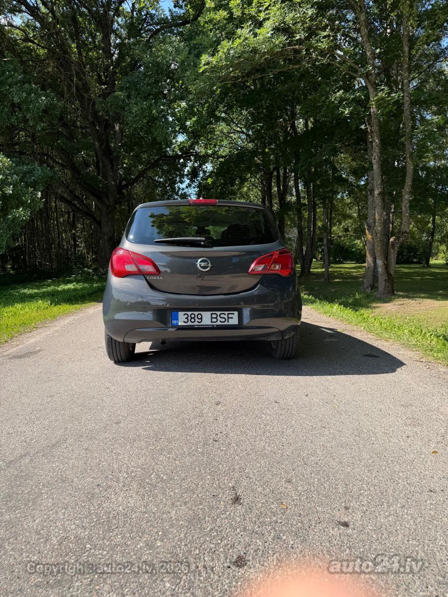 Grey Opel Corsa 2016 in Tallinn, with an engine capacity of 1.40 L and mileage of 108 thousand km for 7000 €, photo 5 on AUTOMOTO.COM.LV