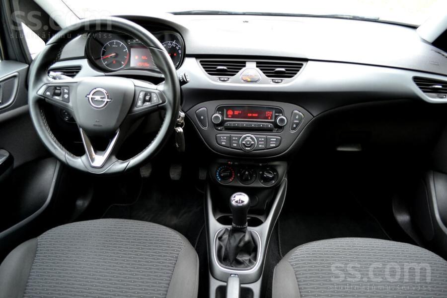 Grey Opel Corsa 2017 in Tukums, with an engine capacity of 1.40 L and mileage of 126 thousand km for 5990 €, photo 8 on AUTOMOTO.COM.LV