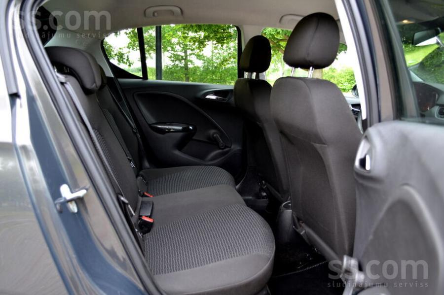 Grey Opel Corsa 2017 in Tukums, with an engine capacity of 1.40 L and mileage of 126 thousand km for 5990 €, photo 14 on AUTOMOTO.COM.LV