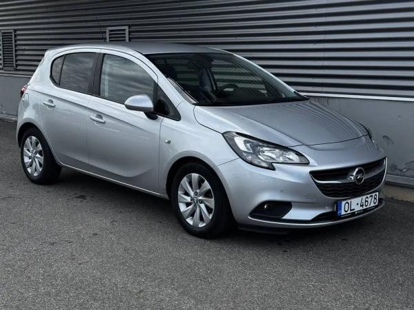 Grey Opel Corsa 2017 in Riga, with an engine capacity of 1.40 L and mileage of 93 thousand km for 8400 €, photo 7 on AUTOMOTO.COM.LV