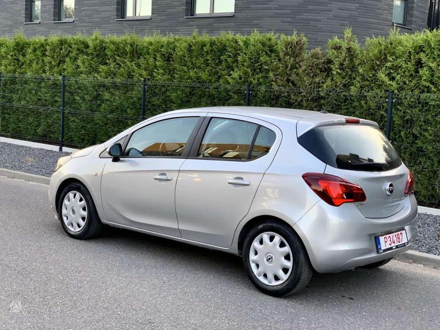 Pelēks Opel Corsa 2017 Kauņa, ar dzinēja tilpumu 1.25 L un nobraukumu 175 tūkst. km par 3999 €, foto 7 vietnē AUTOMOTO.COM.LV
