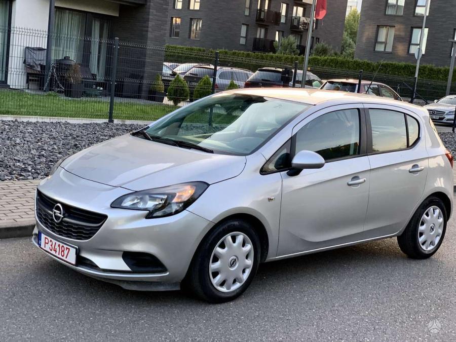 Pelēks Opel Corsa 2017 Kauņa, ar dzinēja tilpumu 1.25 L un nobraukumu 175 tūkst. km par 3999 €, foto 13 vietnē AUTOMOTO.COM.LV